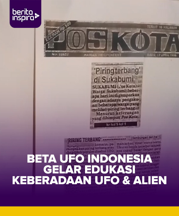 Beta Ufo Indonesia Gelar Edukasi Keberadaan Ufo Dan Alien - INSPIRA TV